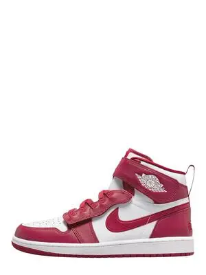 JORDAN 1 High Flyease Sneakers - White/red