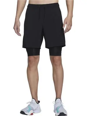 Nike Dri-fit Unlimited 7" 2-in-1 Shorts - Black