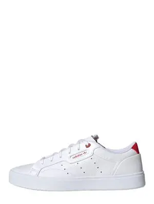 Adidas Sleek Heart Embossed Sneakers - White