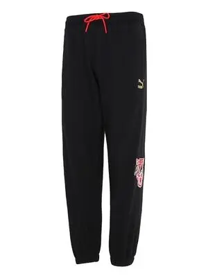 PUMA Logo Sweatpants - Black