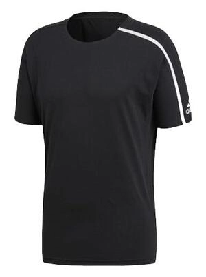Adidas Sports Round Neck Z.n.e. Tee White - Black