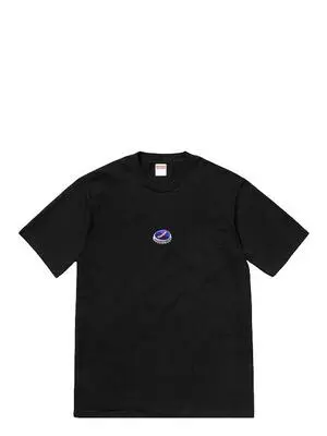 Supreme Fw18 Bottle Cap Tee Logo Tee - Black