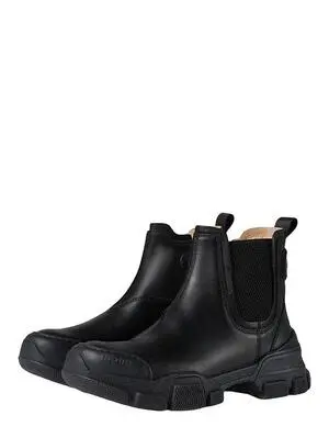Gucci Leather Ankle Boots - Black