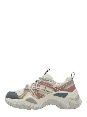 FILA Sofia 1s Fishbone Modern Low-top Sneakers - White/pink/blue