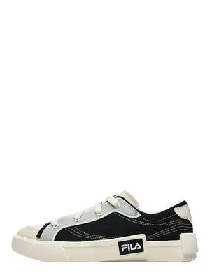FILA FUSION Pop Skate Shoes - Cream White/black/grey