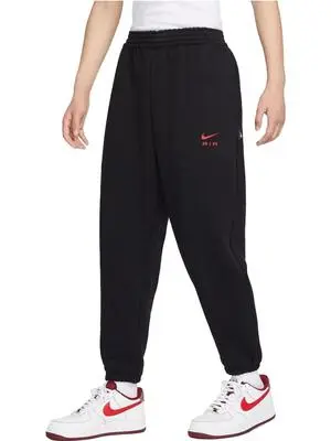 Nike Fleece Trousers - Black