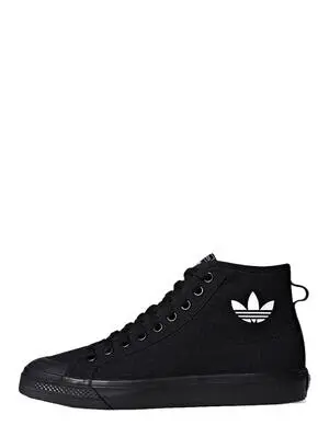 Adidas Nizza Hi Top Sneakers - Black