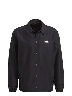 Adidas Black Sports Jacket With Graphic Back Print - Multi-color