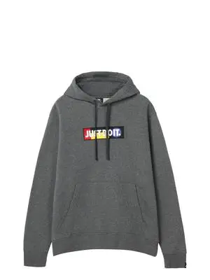 Nike Jdi Fleece Hoodie - Carbon Black