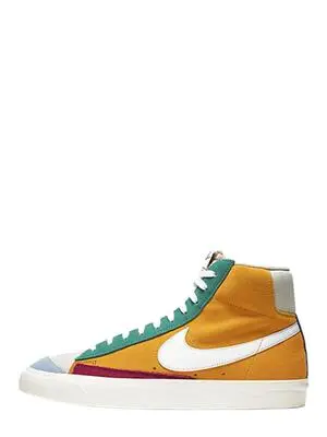 Nike Nike Blazer Mid Vintage "Multi-Suede" High Top Sneakers Red/yellow/white