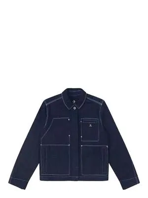 CONVERSE Indigo Chore Denim Jacket - Blue