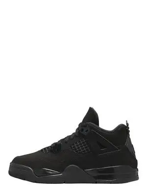 JORDAN 4 Retro "black Cat" Sneakers - Black/light Graphite