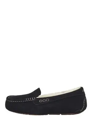UGG Ansley Suede Slippers - Black
