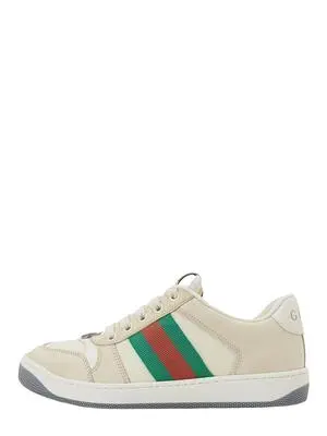 Gucci Screener Low Top Sneakers - White