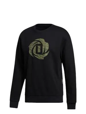 Adidas Basketball Sports Pullover - Black