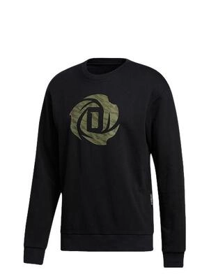 Adidas Basketball Sports Pullover - Black