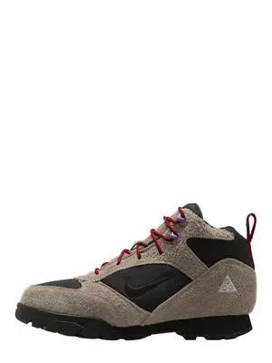 Nike Torre Mid Waterproof Hiking Boots - Olive Grey/black/off Noir
