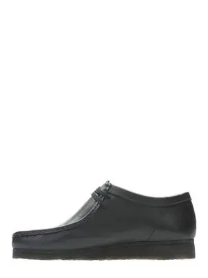 Clarks Leather Wallabee Boots - Black
