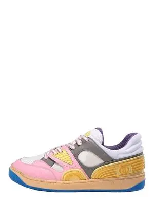 Gucci Basket Sneakers - Pink Demetra/purple/white