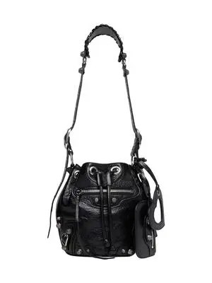 Balenciaga Le Cagole Xs Bucket Bag - Black
