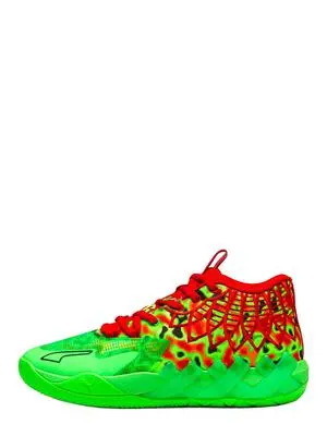 PUMA Mb.01 "thermal" Sneakers - Fluoro Green Pes/red/lime Squeeze