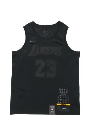Nike Nike Connected Jersey NBA Los Angeles Lakers LeBron James MVP Black