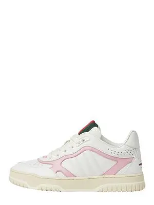 Gucci Re-web Sneakers - White/pink