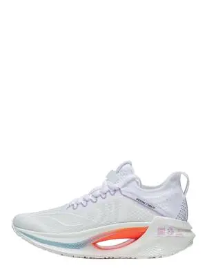 LI-NING Essential Sneakers - White/blue/orange