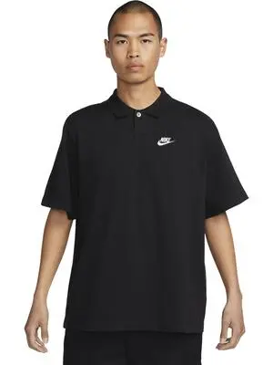 Nike Nike Club Lapel T-shirt 'black' Black