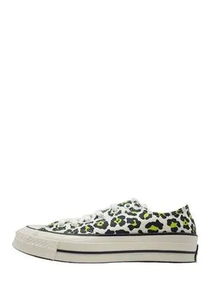 CONVERSE Converse Chuck 70 Low Archive Print Leopard Sneakers White/green/black