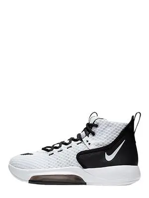Nike Zoom Rize Team High Top Sneakers - White-black