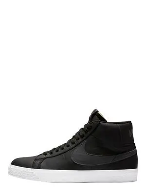 Nike Zoom Blazer Mid Iso Sb Orange Label Sneakers - Black/gray