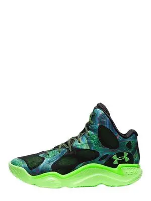 Under Armour Curry Spawn Flotro 'extraterrestrial' Sneakers - Hyper Green/black