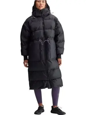 Adidas X Stella Mccartney Long Padded Winter Jacket - Black