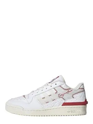 Adidas Originals Forum Exhibit Low 2 Sneakers - White/red
