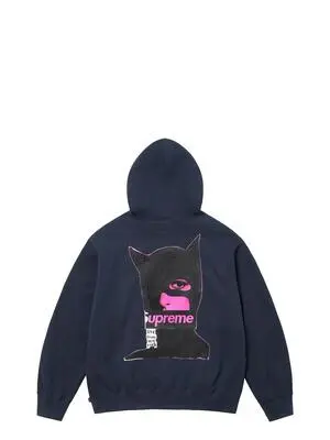 Supreme Fw23 Week9 Hoodie - Navy