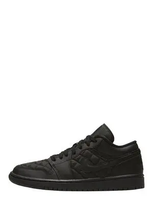 JORDAN Jordan Air 1 Low Quilted Sneakers Black