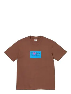 Supreme Ss26 Alone Time T-shirt - Brown
