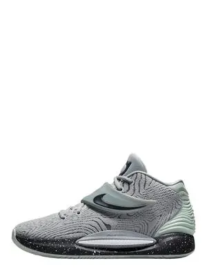 Nike Kd 14 Tb Mid Top Sneakers - Silver/gray