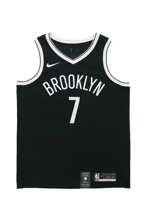 Nike Brooklyn Nets Kevin Durant #7 Jersey - Black