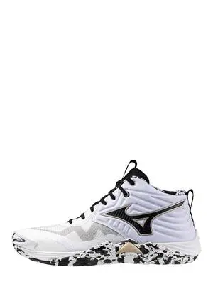 Mizuno Wave Momentum Elite Mid - White/black