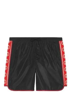 Gucci Double G Webbing Shorts - Black