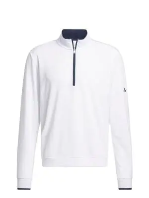 Adidas Lightweight Half-zip Top - White