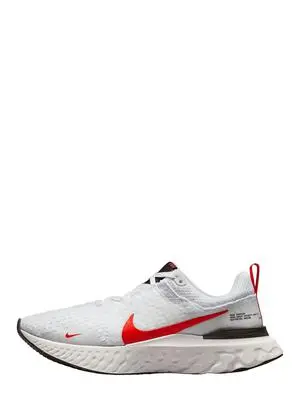 Nike React Infinity Run Flyknit 3 Athletic Sneakers - White