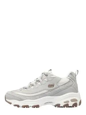 Sketchers Skechers D'Lites-Looking Glass Athletic Sneakers Grey