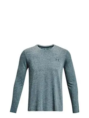 Under Armour Seamless Stride Long Sleeve Performance Shirt - Blue