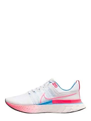 Nike Nike React Infinity Run Flyknit 2 Sneakers White/pink/blue