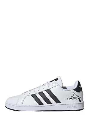 Adidas Disney X Grand Court Base 'mickey Mouse' Sneakers - White/black