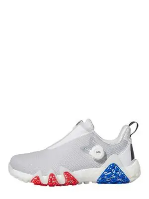 Adidas Codechaos 22 Boa Spikeless Performance Golf Shoes - White/blue/red