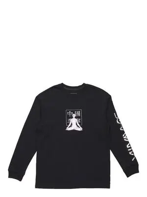 LI-NING X Hajime Sorayama Graphic Long Sleeve T-shirt - Black